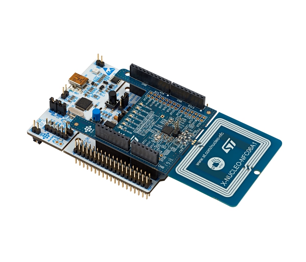 X-NUCLEO-NFC06A1 - 用于STM32和STM8 Nucleo的基于ST25R3916的NFC读卡器扩展板 - 意法半导体STMicroelectronics