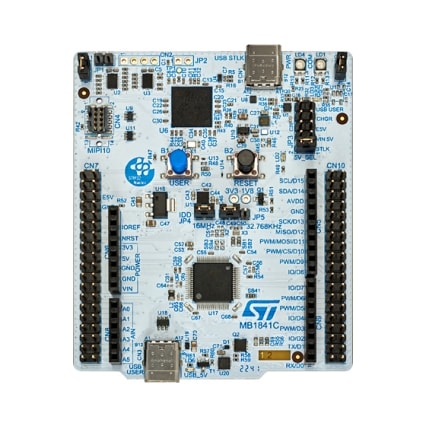 NUCLEO-U545RE-Q - STM32 Nucleo-64 development board with STM32U545RE MCU, SMPS, supports Arduino ...