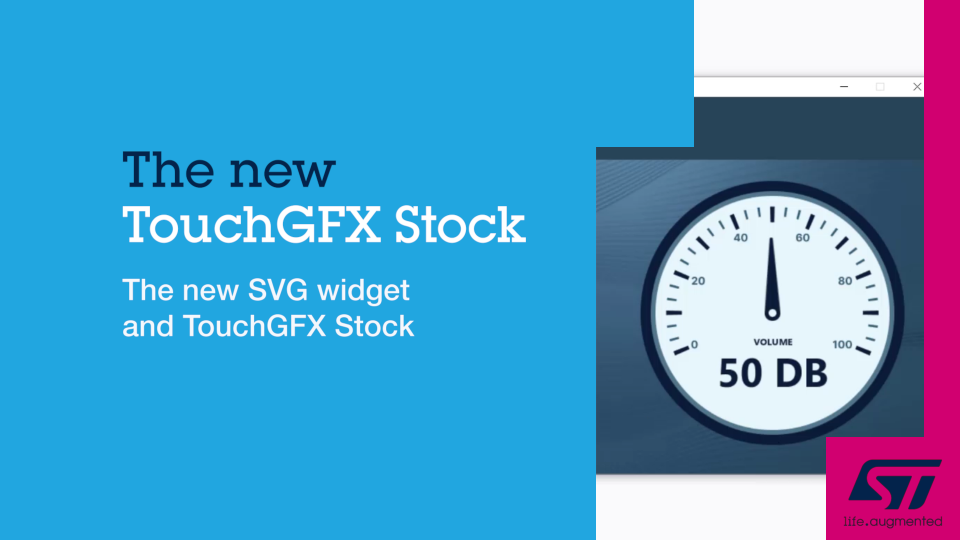 X-CUBE-TOUCHGFX - TouchGFX advanced and free of charge graphical ...