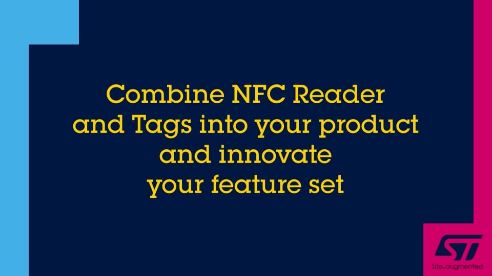 NFC RFID Tags, ICs and Chips - ST25T Series - 意法半导体STMicroelectronics