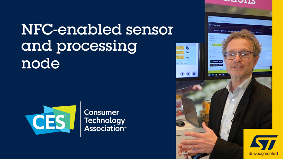 ST25动态NFC标签 - 意法半导体STMicroelectronics