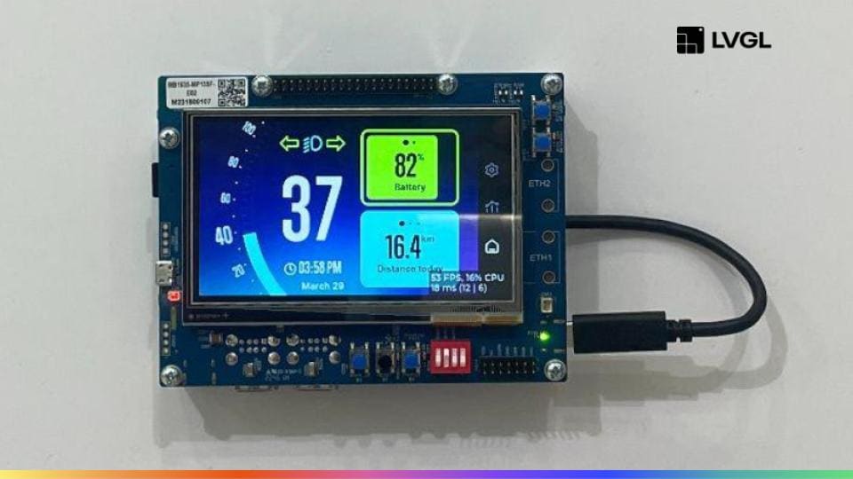 LVGL - 意法半导体STMicroelectronics