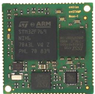 emSTAMP-Neon-CM7 - Solder-on module with Cortex-M7 STM32F7 - 意法半导体 ...