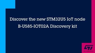 STM32U5 - Secure, ultra-low power STM32 MCUs that revolutionize ...